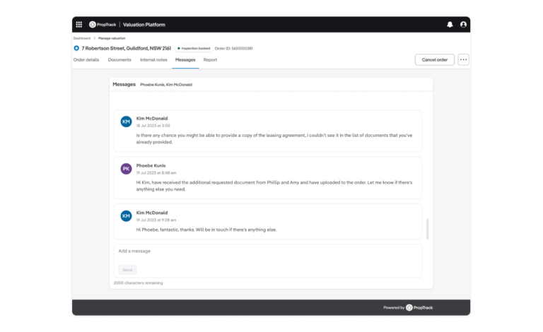 PropTrack Valuations Platform | PropTrack
